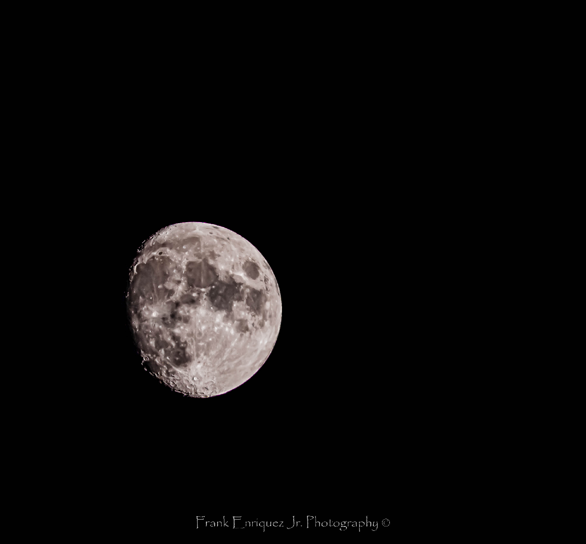 An Arizona Fall Moon