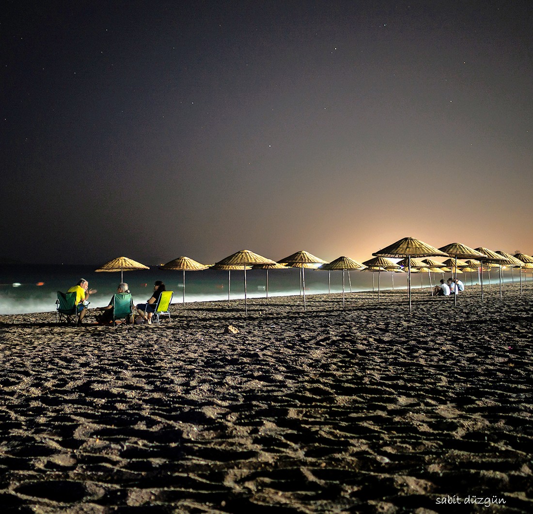 Gece Sahil..(Gümüldür plaj)